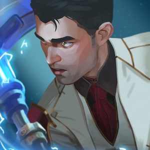 Arcane Jayce Art Print - Etsy