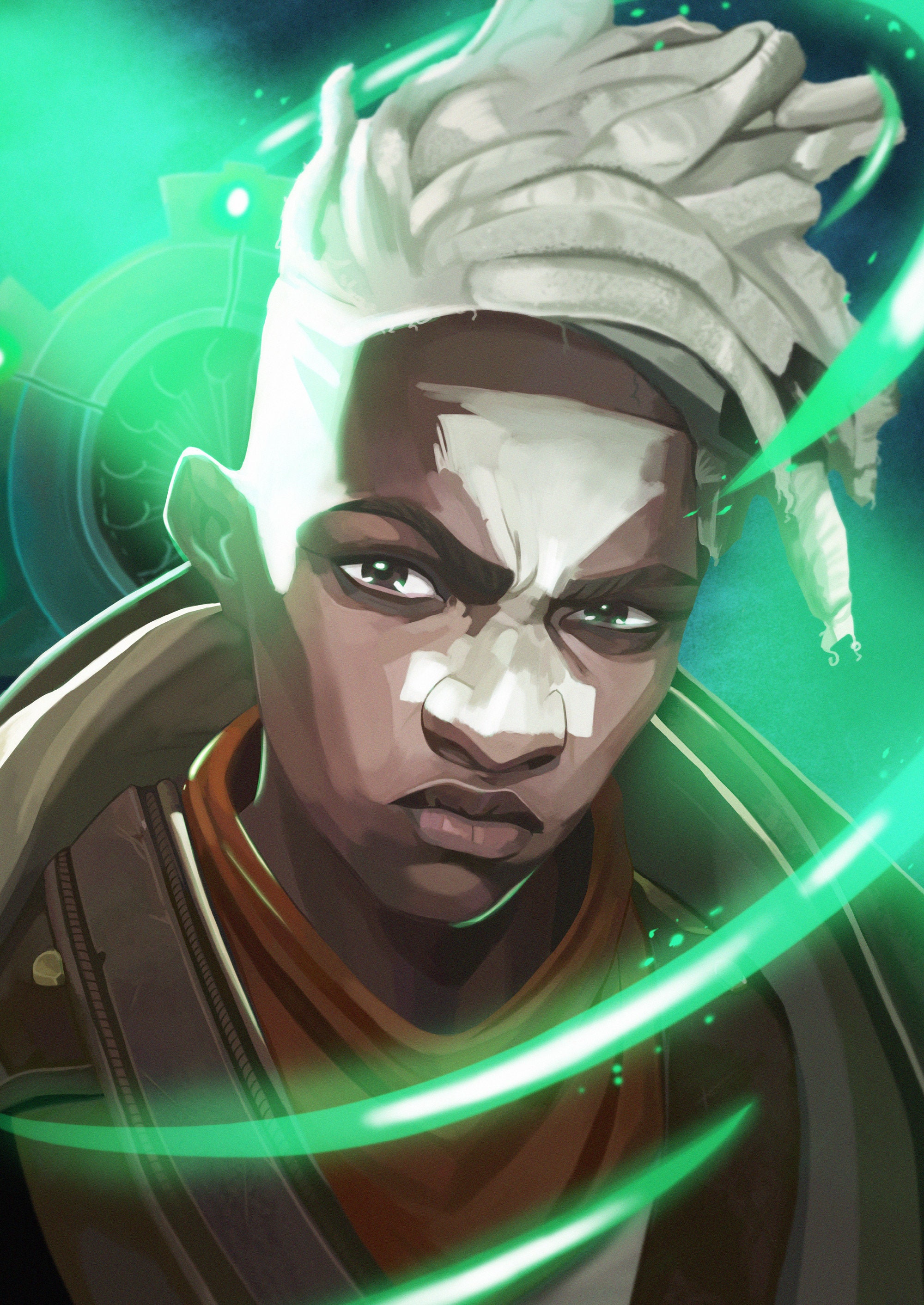 Arcane Ekko Art Print - Etsy
