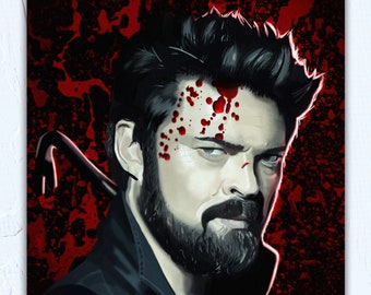 Billy Butcher Art Print (the Boys) - Etsy