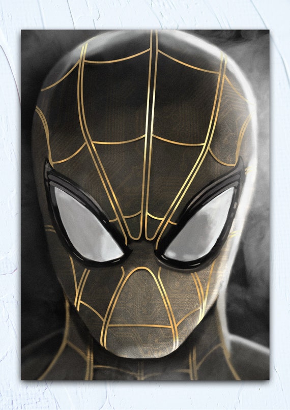 Inside Out Spider-man Suit Art Print - Etsy