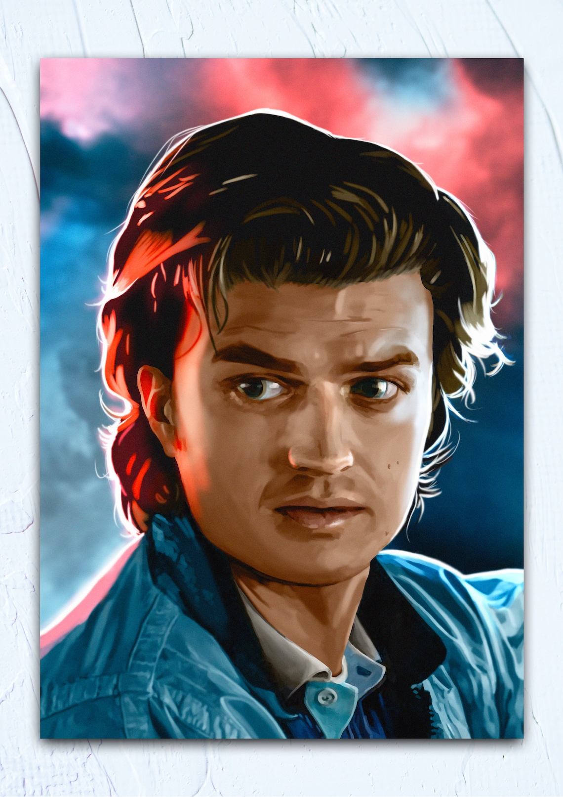 Stranger Things Steve Harrington Art Print - Etsy