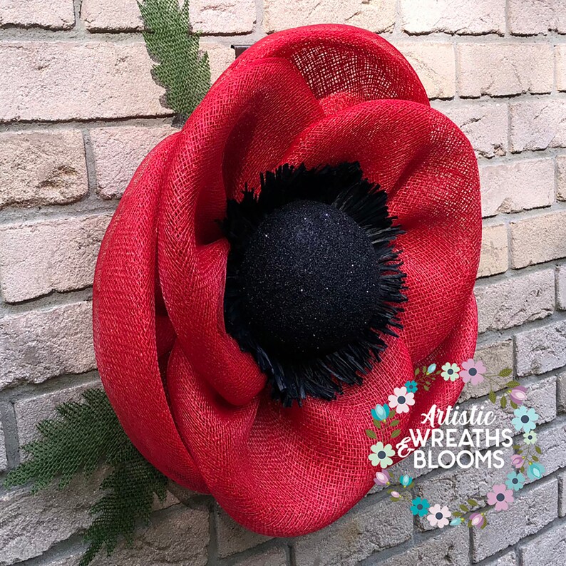POPPY Wreath Tutorial, Wreath Tutorial, DIY Wreath, Artistic Wreaths ...