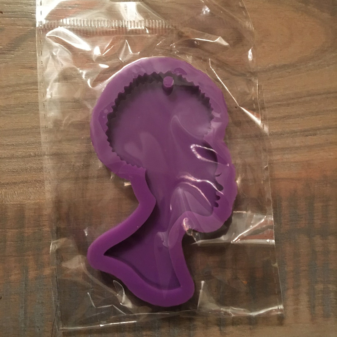 Puff Girl Keychain Mold - Etsy