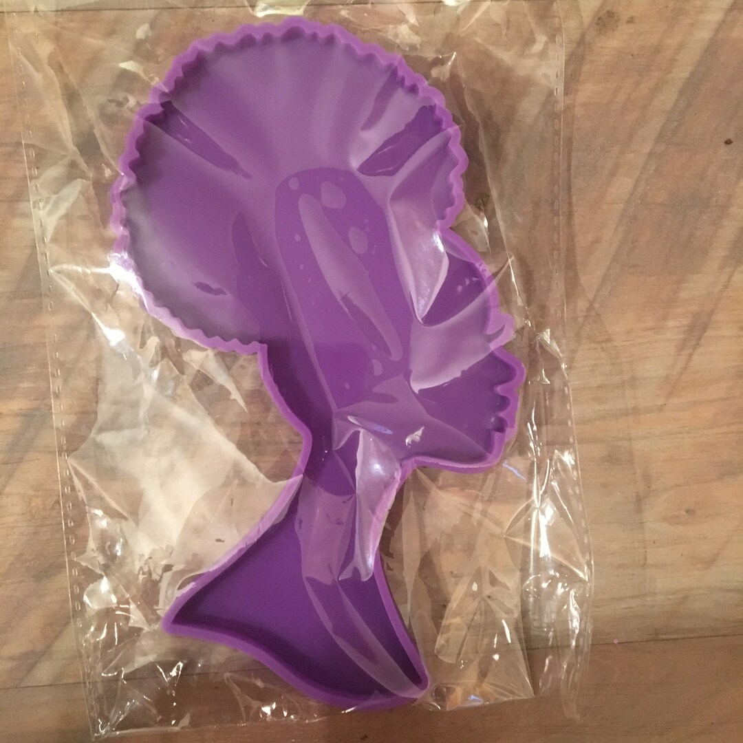 Puff Girl Coaster Mold - Etsy