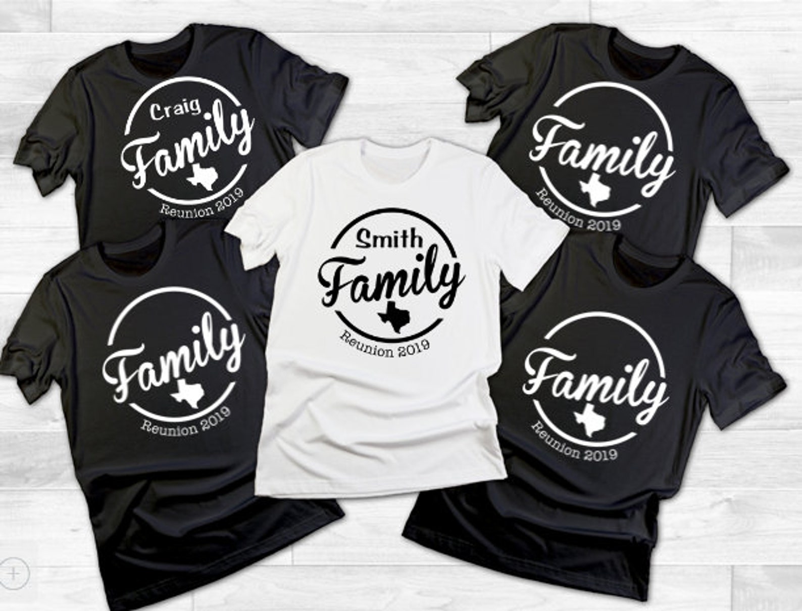 Custom Family Reunion Shirts - Etsy