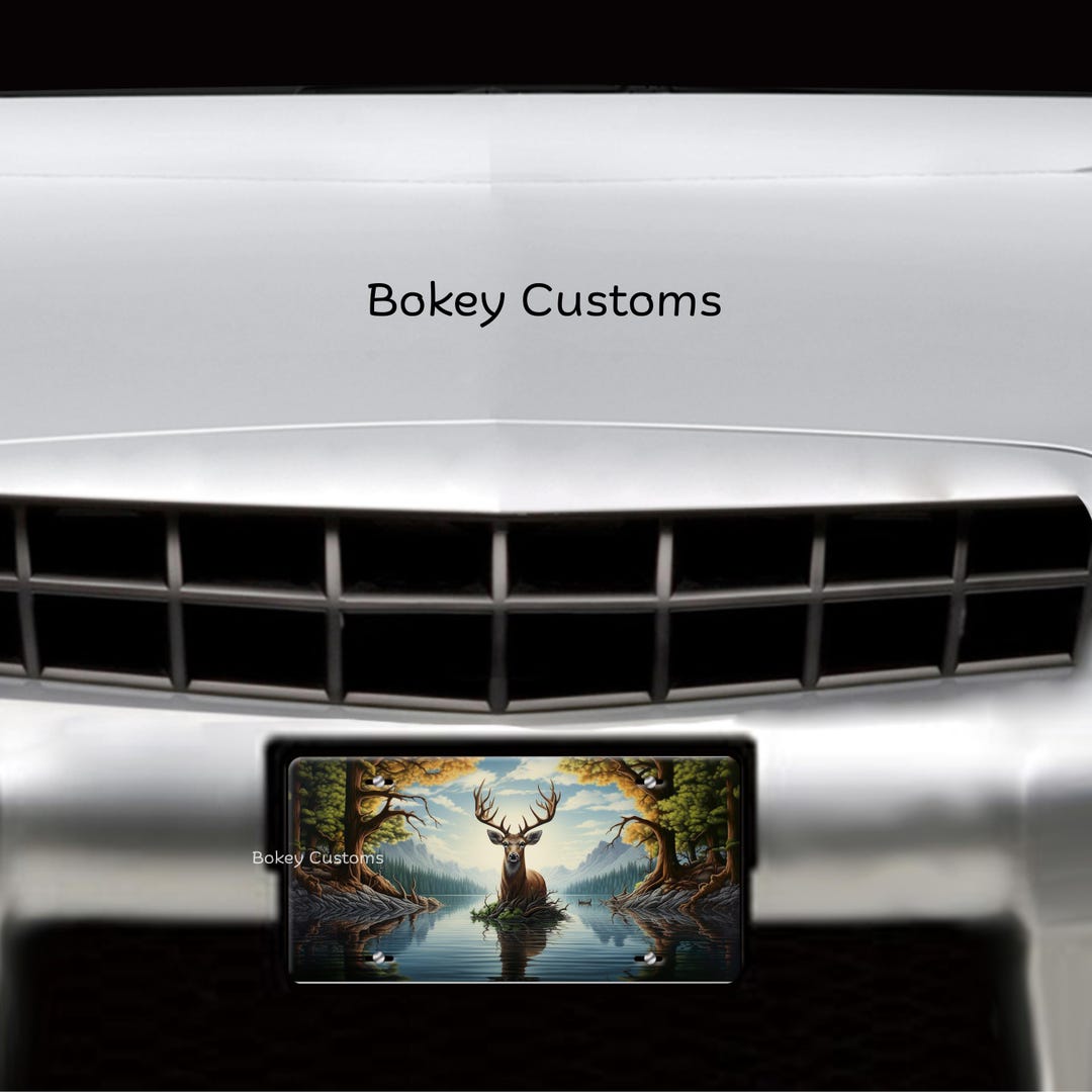 Hunting License Plate, Front License Plates, Outdoorsmen Gift, Novelty ...