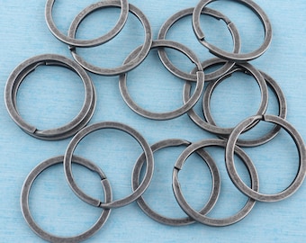 1 Split Split Key Ring Antique Brass KEY RING KEY-104 - Etsy