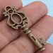 A Set of 6 Keys Multiple Styles Creative Retro Bronze - Etsy