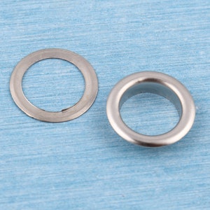 100pcs Metal Eyelet With Washer,8mm/13mm/15mm/19mm Outer Hole Round ...