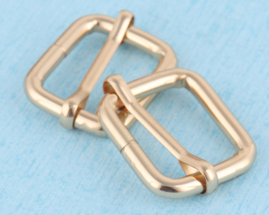 1 Gold Tri-glide Slider25mm Metal Adjustable Pin - Etsy