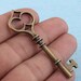 A Set of 6 Keys Multiple Styles Creative Retro Bronze - Etsy