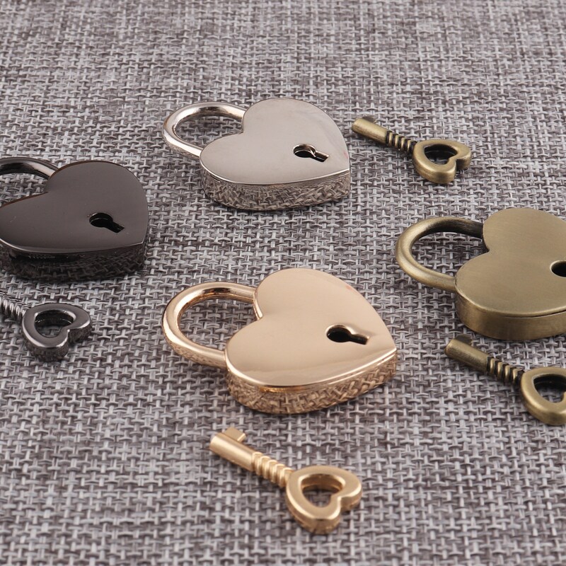 Heart Shaped Lock - Etsy