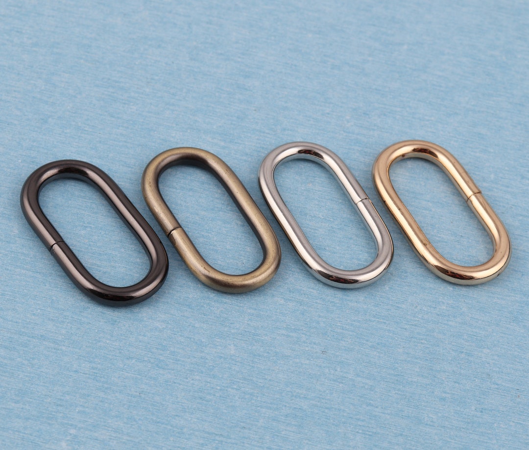 38mm Iron Oval Split Ring: Purse Bag Strap Connector - Etsy