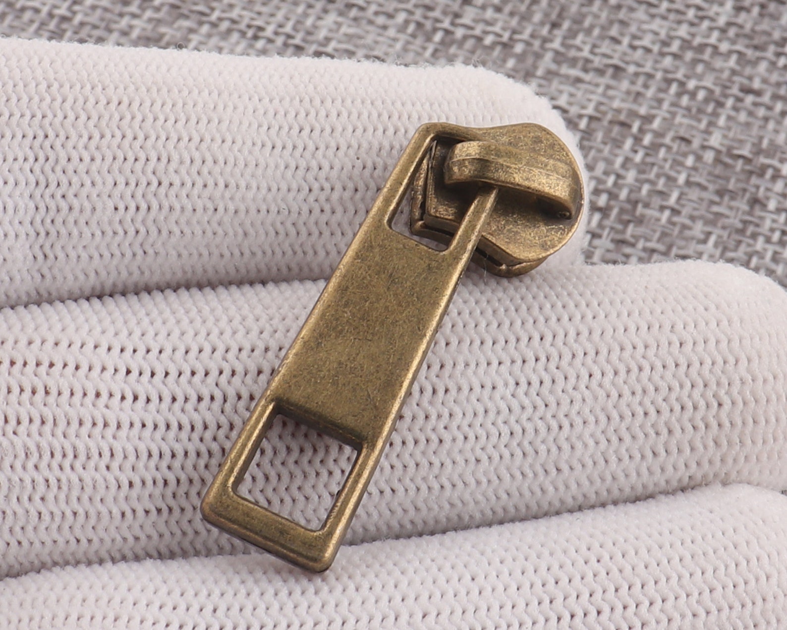 5-10-20pcs 5 Antique Brass Zipper Head 42mm Metal Teeth Head | Etsy