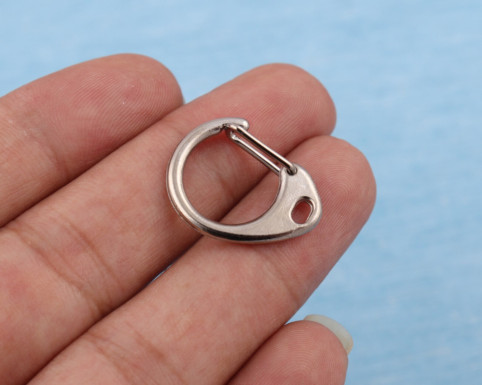 10pcs Metal D Ring Lobster Clasps31mm/27mm/23mm Length Silver - Etsy