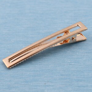 10-20 Pcs Light Gold Hair Alligator Clips, Hair Accessory Blanks, Hair ...