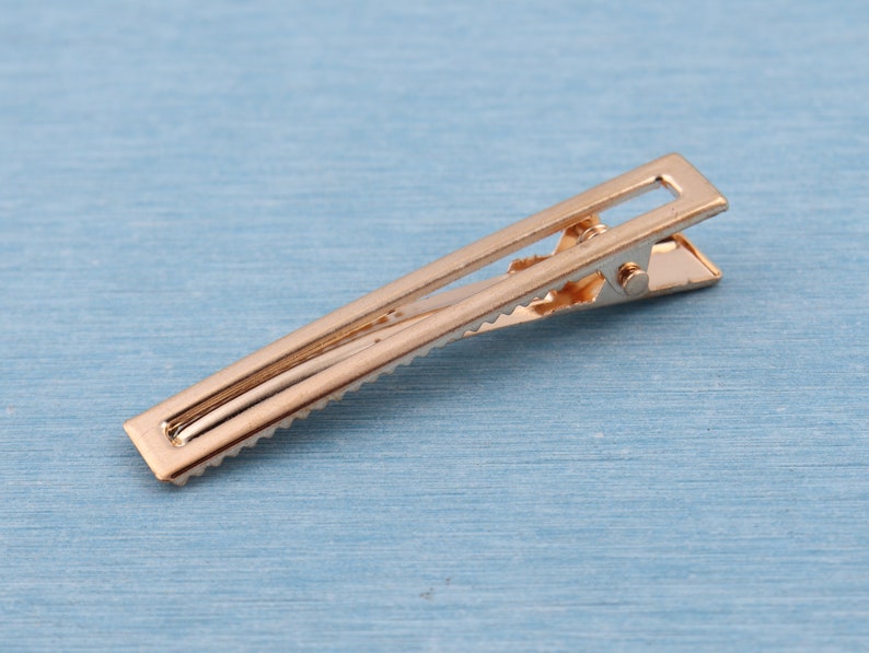 10-20 Pcs Light Gold Hair Alligator Clips Hair Accessory - Etsy