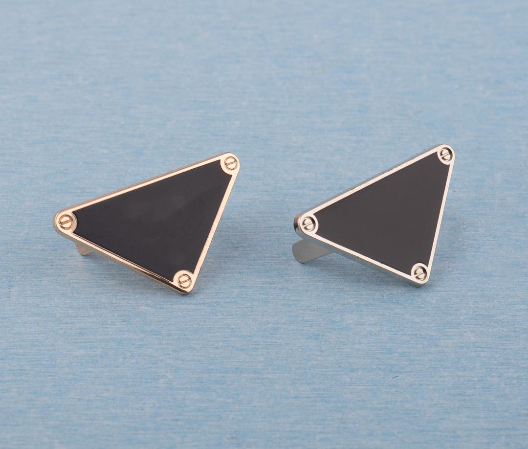 Metal Wallet Label: Smooth Surface Triangular Bag Tag,blank Triangular ...