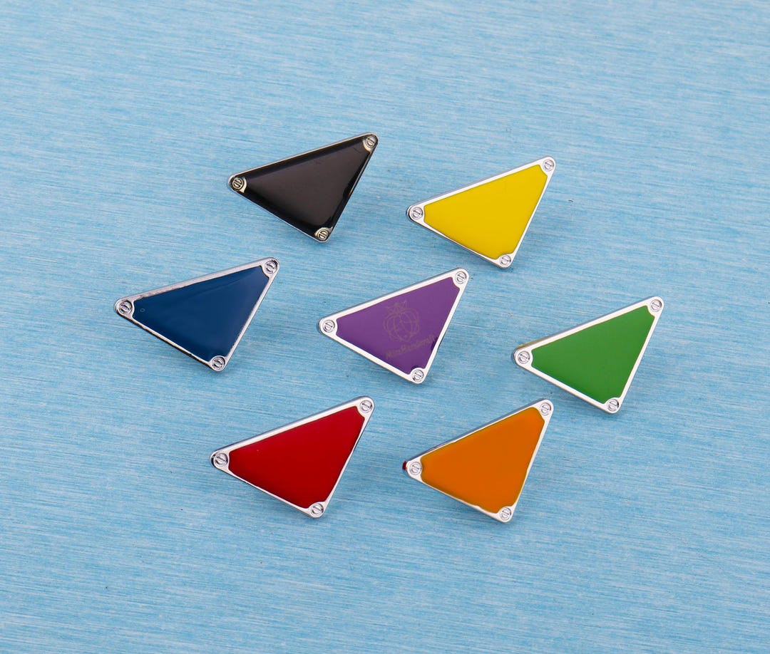 Metal Wallet/bag Labels: Triangular Alloy Tags, Multiple Colors Tags ...