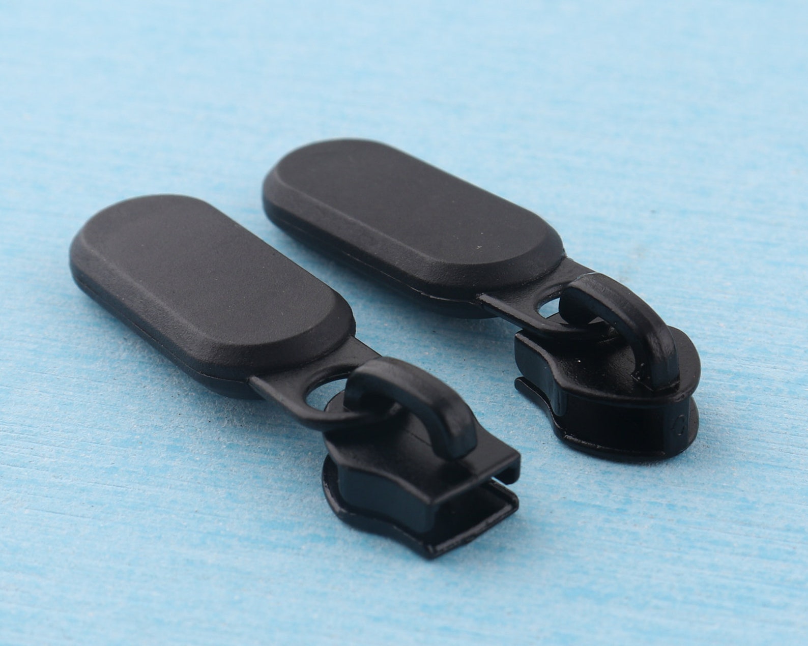 Matte Black 5 Zipper Head 42mm Metal Teeth Head Zip - Etsy