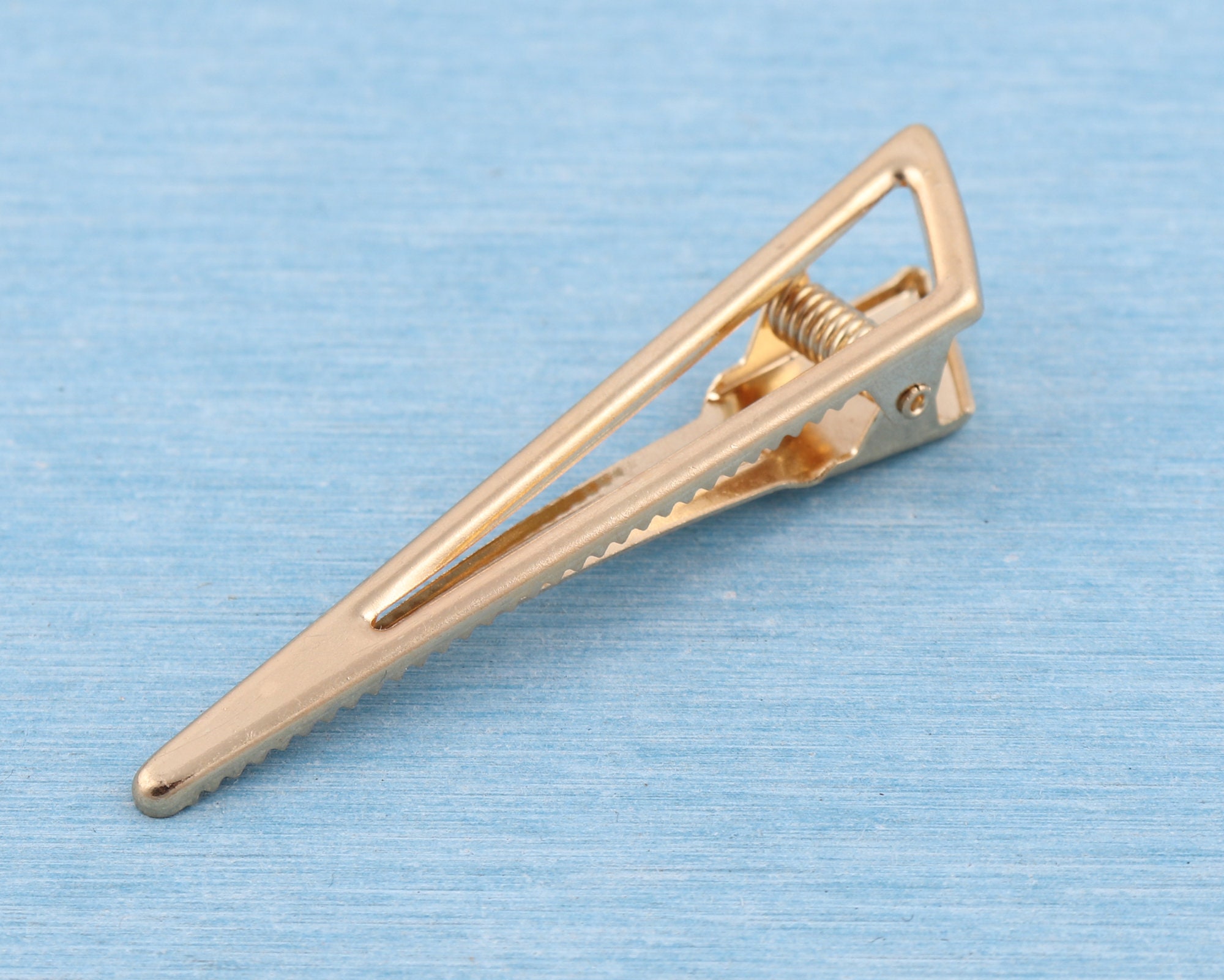 10-20 pcs light gold hair alligator clips hair accessory | Etsy