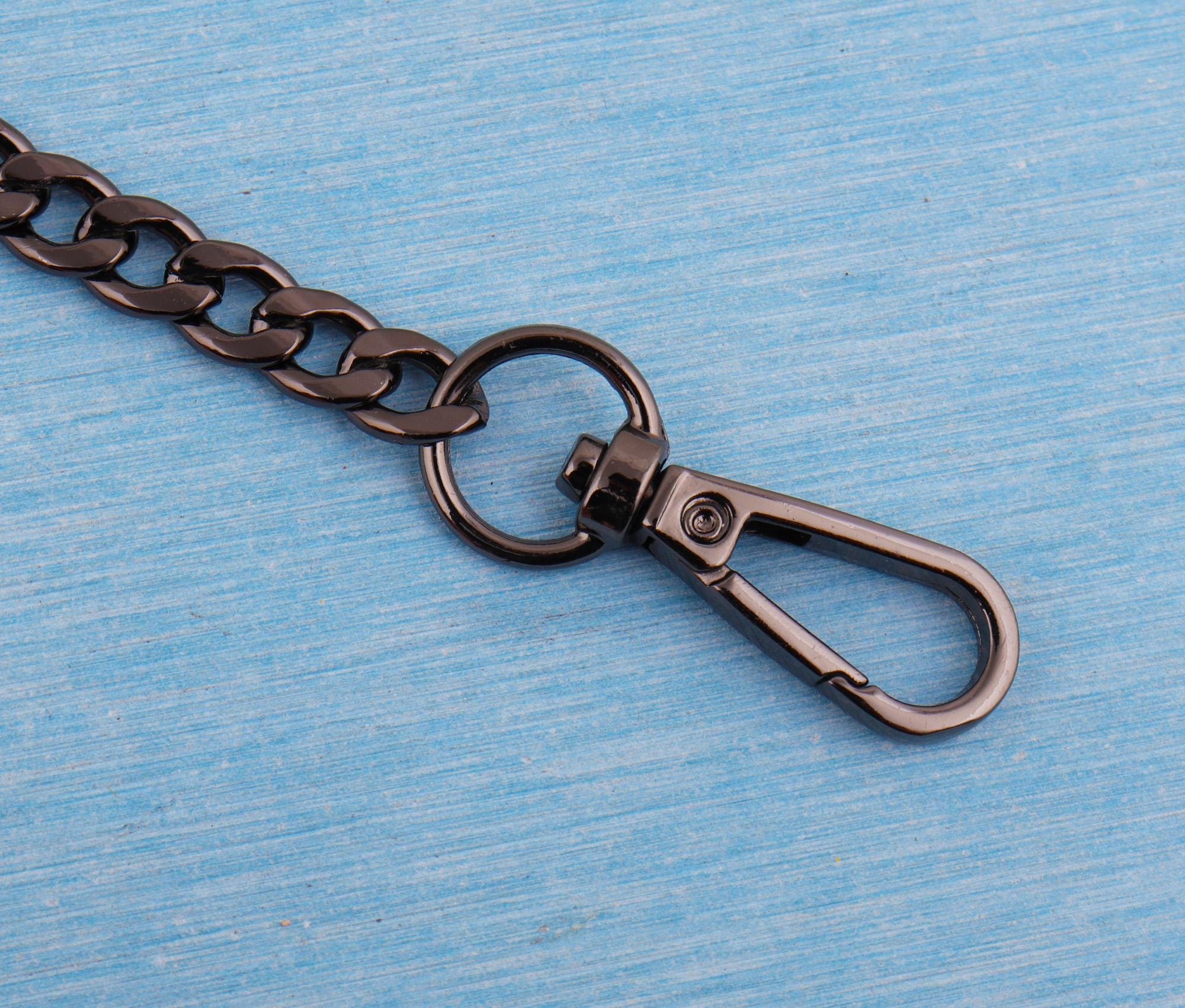 Metal Bag Chain Strap: 120cm Handbag Purse Chain With Swivel Clasps - Etsy