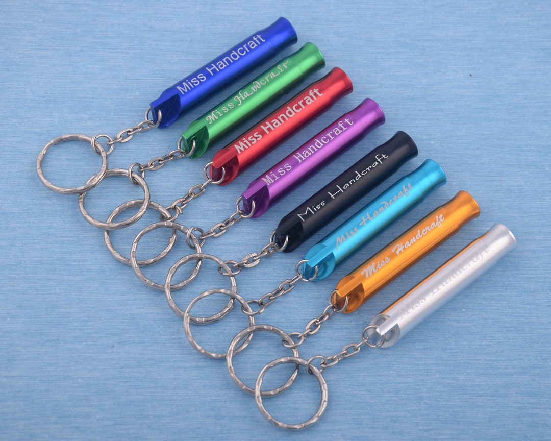 Custom Whistle Keychain,personalized Engraved Whistle,62mm Length Dog ...