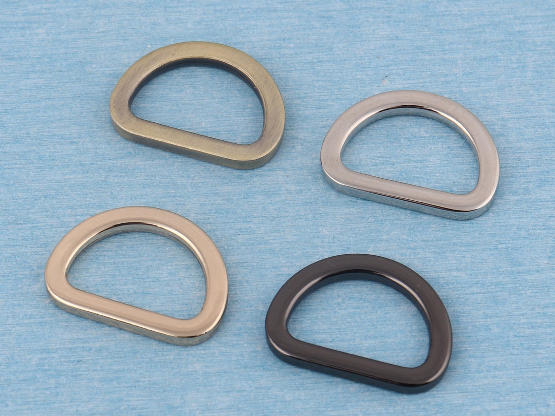 3/4" Metal D-rings,metal 19mm Inner D-ring Crown Metal Welded D Rings D ...