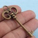 A Set of 6 Keys Multiple Styles Creative Retro Bronze - Etsy