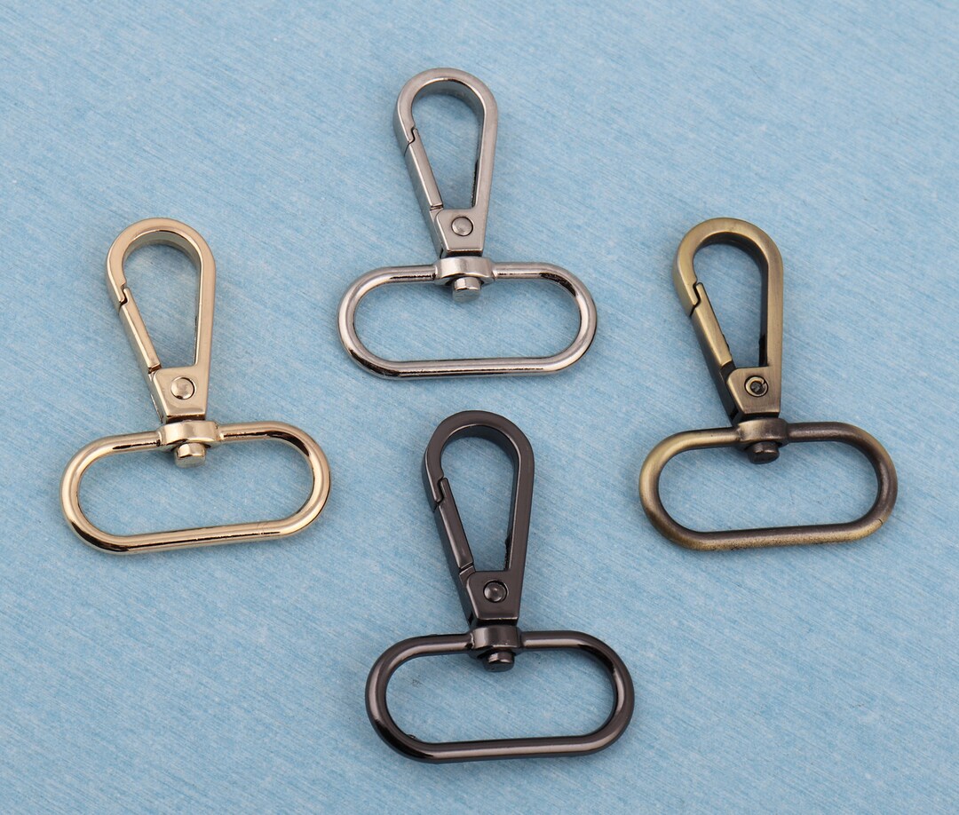 1.25" Metal Swivel Snap Hooks,32mm Inner Swivel Buckle Snap Clasps ...