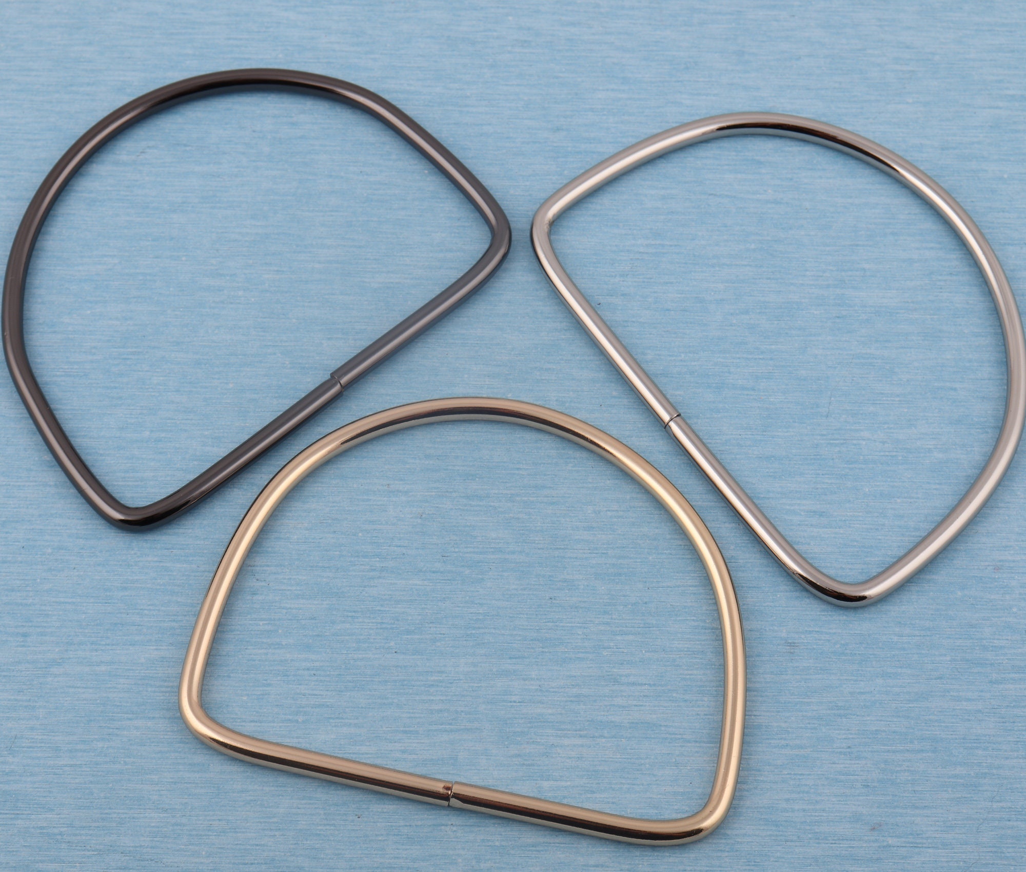 A pair of metal bag handles 125mm alloy arch bag handle | Etsy