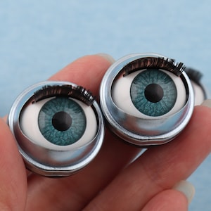 25mm Blinking Doll Eyes: Round Toy Safety Eyes, DIY Craft - Etsy