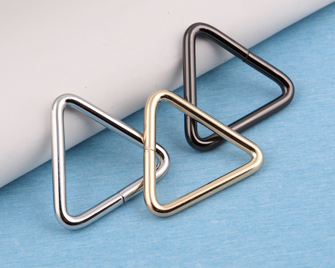 1" Inner Metal Triangle Rings,25mm Open Jump Rings,non Welded Metal ...