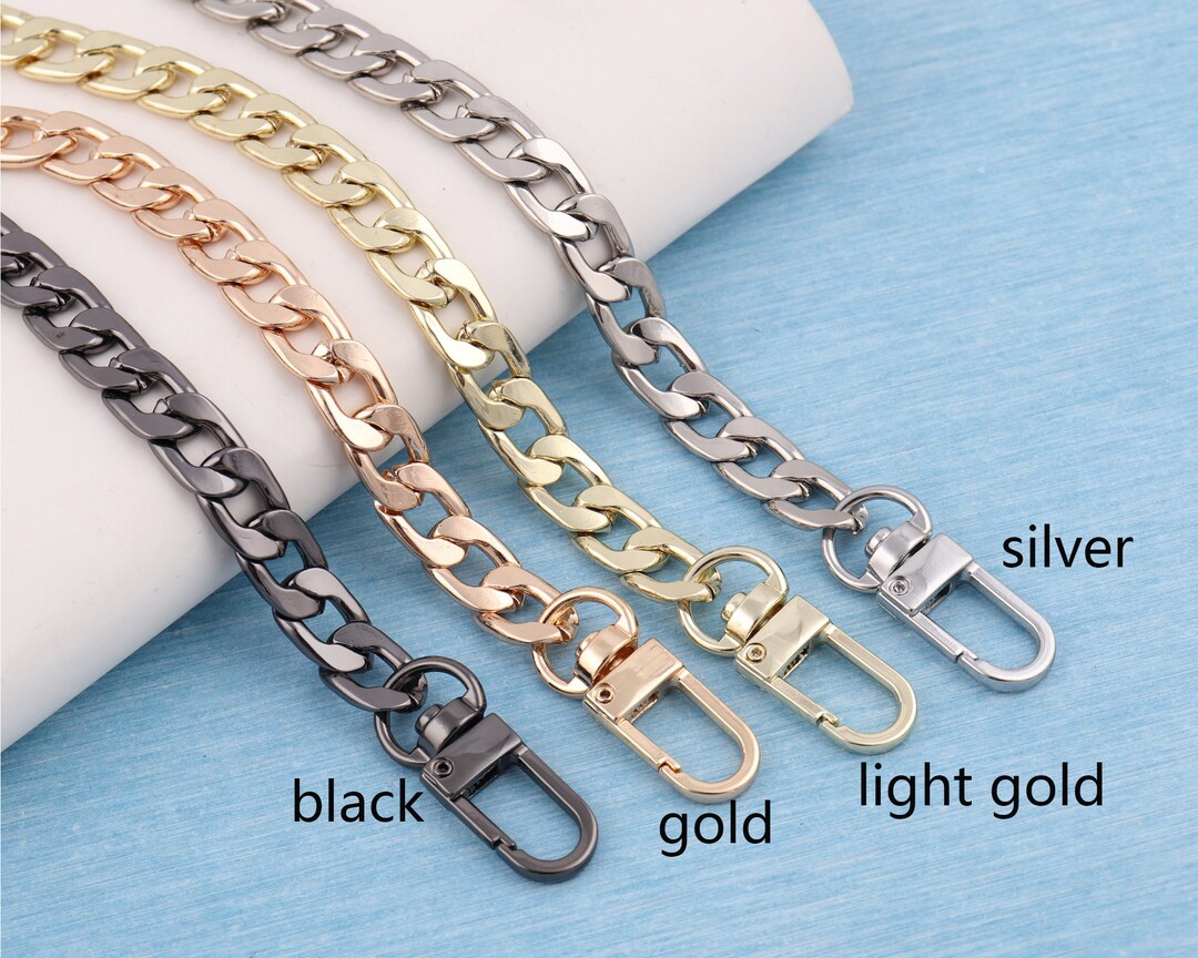 Metal Bag Chain Strap With Swivel Clasp - DIY Handbag Purse Supplies - Etsy