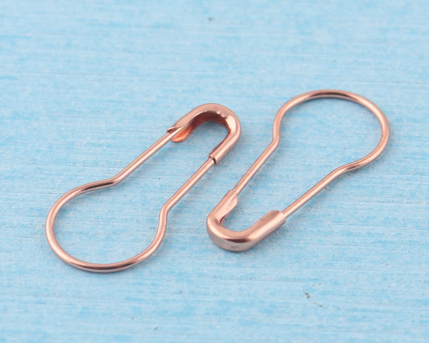 Rose Gold Brass Bulb Safety Pins1021mm Antique Brass Stitch - Etsy