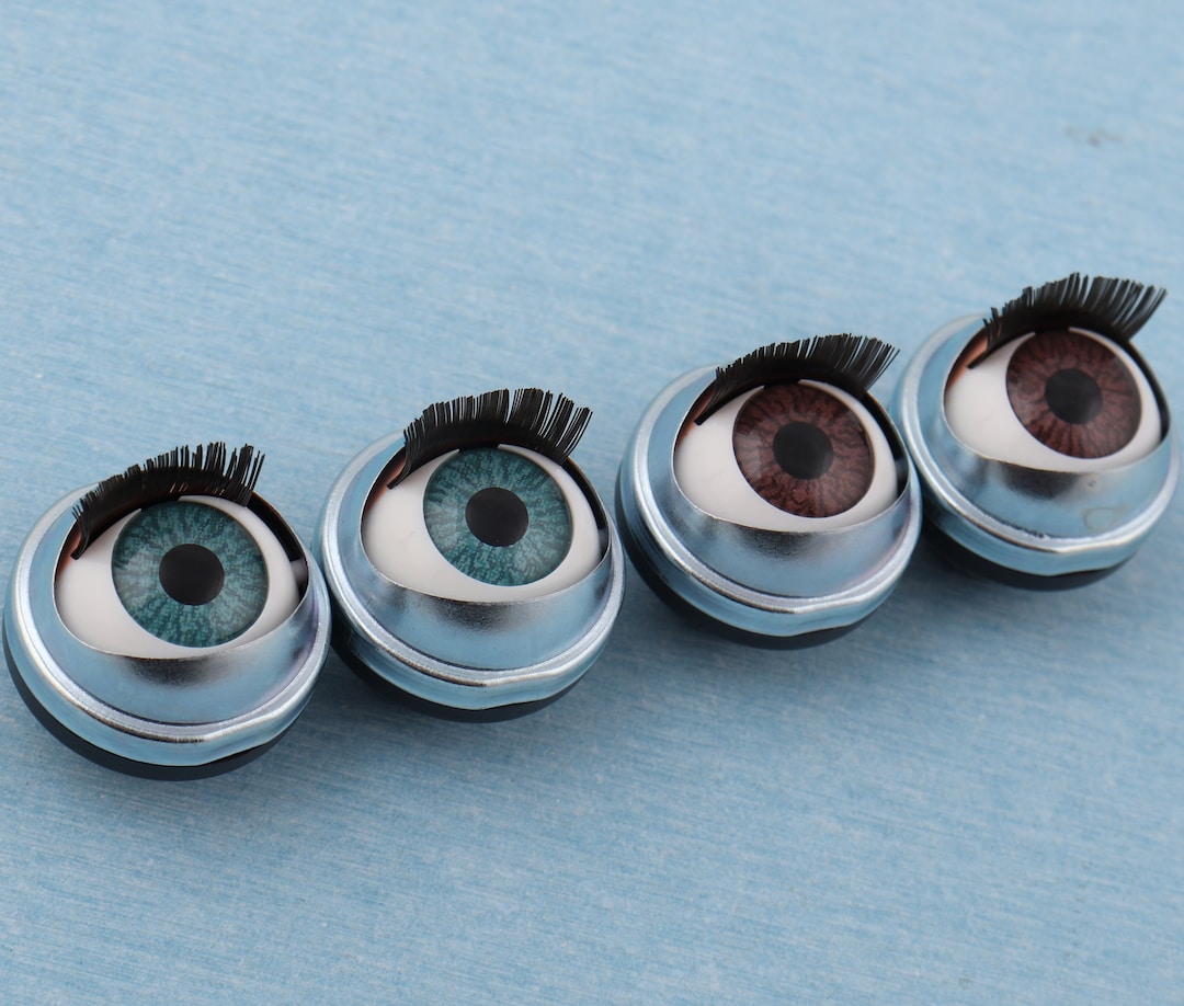 Doll's Eyes,25mm Outer Toy Safety Eyes,round Circle Iron Toy Craft Eyes ...