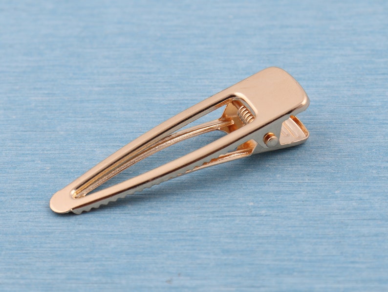 10-20 Pcs Light Gold Hair Alligator Clips Hair Accessory - Etsy