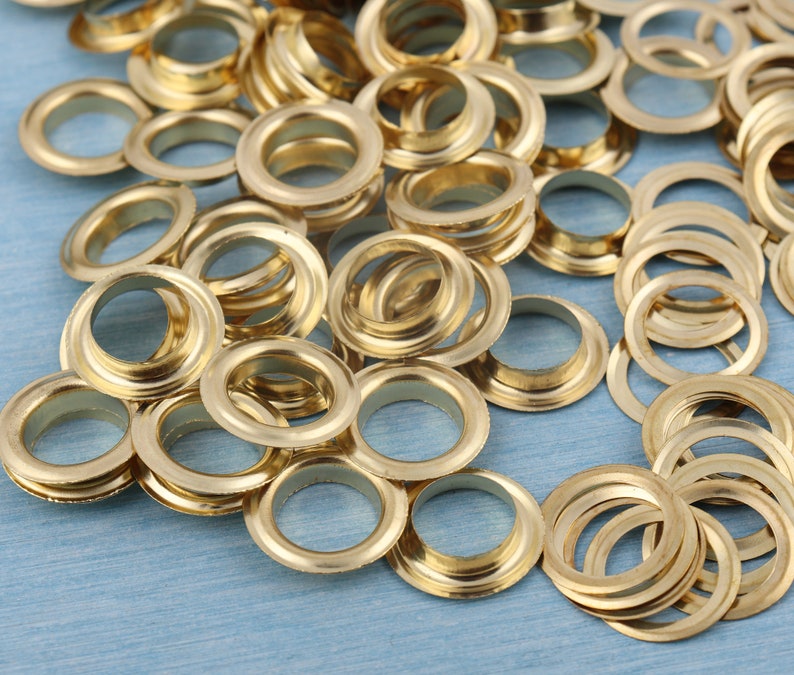 100pcs Metal Eyelet With Washer12mm Hole Round Eyelets | Etsy