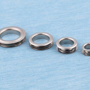 100pcs Metal Eyelet With Washer,8mm/13mm/15mm/19mm Outer Hole Round ...