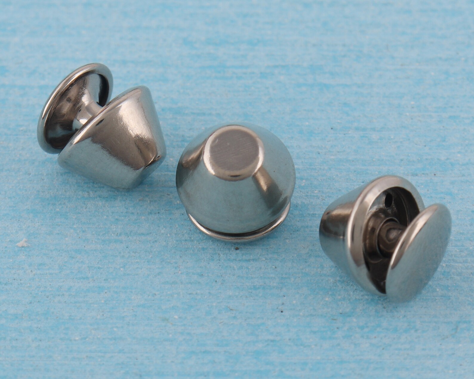 50 Sets Silver Bucket Rivets10mm Double Cap Metal - Etsy