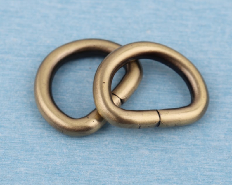 21mm Gun Black Metal D Ring, Non Welded Bag Strap Hardware - Etsy