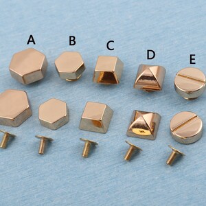 Purse Feet Bag Feet Screw Rivets Bag Studs Bag Screw Shackles Bucket ...