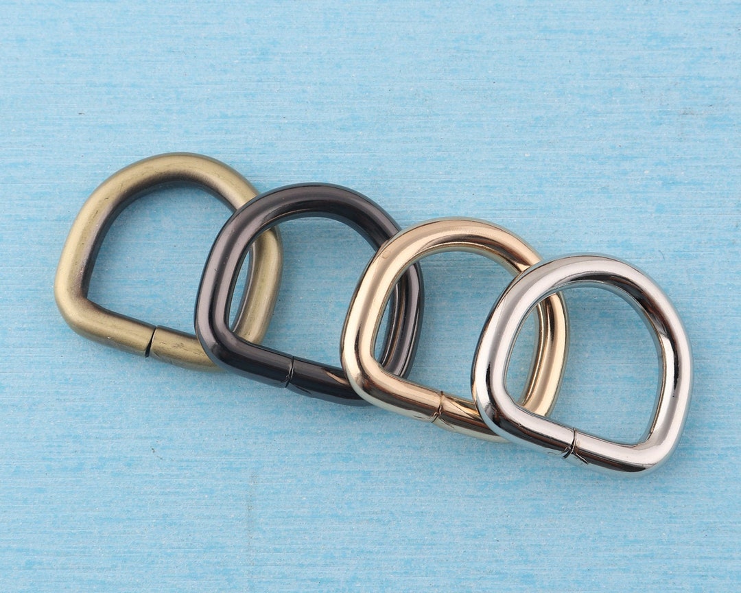 3/4" Metal D Ring D Dings,20mm Inner Non Welded D Ring for Webbing ...