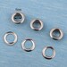 100pcs Metal Eyelet With Washer,6mm Hole Round Eyelets Grommets ,silver ...