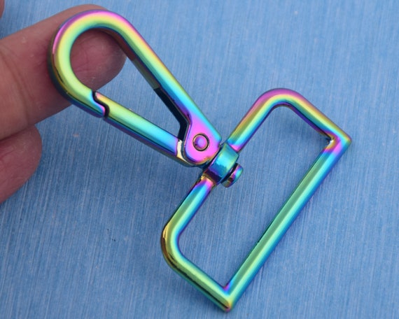 1.5 rainbow Swivel Snap Clasp 60 X 38mm Zinc Alloy | Etsy
