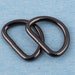 1 Metal D Ring,25mm Inner Metal D Ring Purse Ring Webbing Strap Ring ...