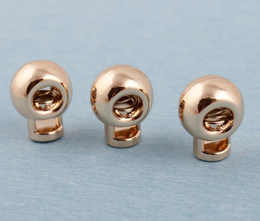 Metal Cord Lock With One Hole,adjuster Elastic Adjuster Cord Toggle ...