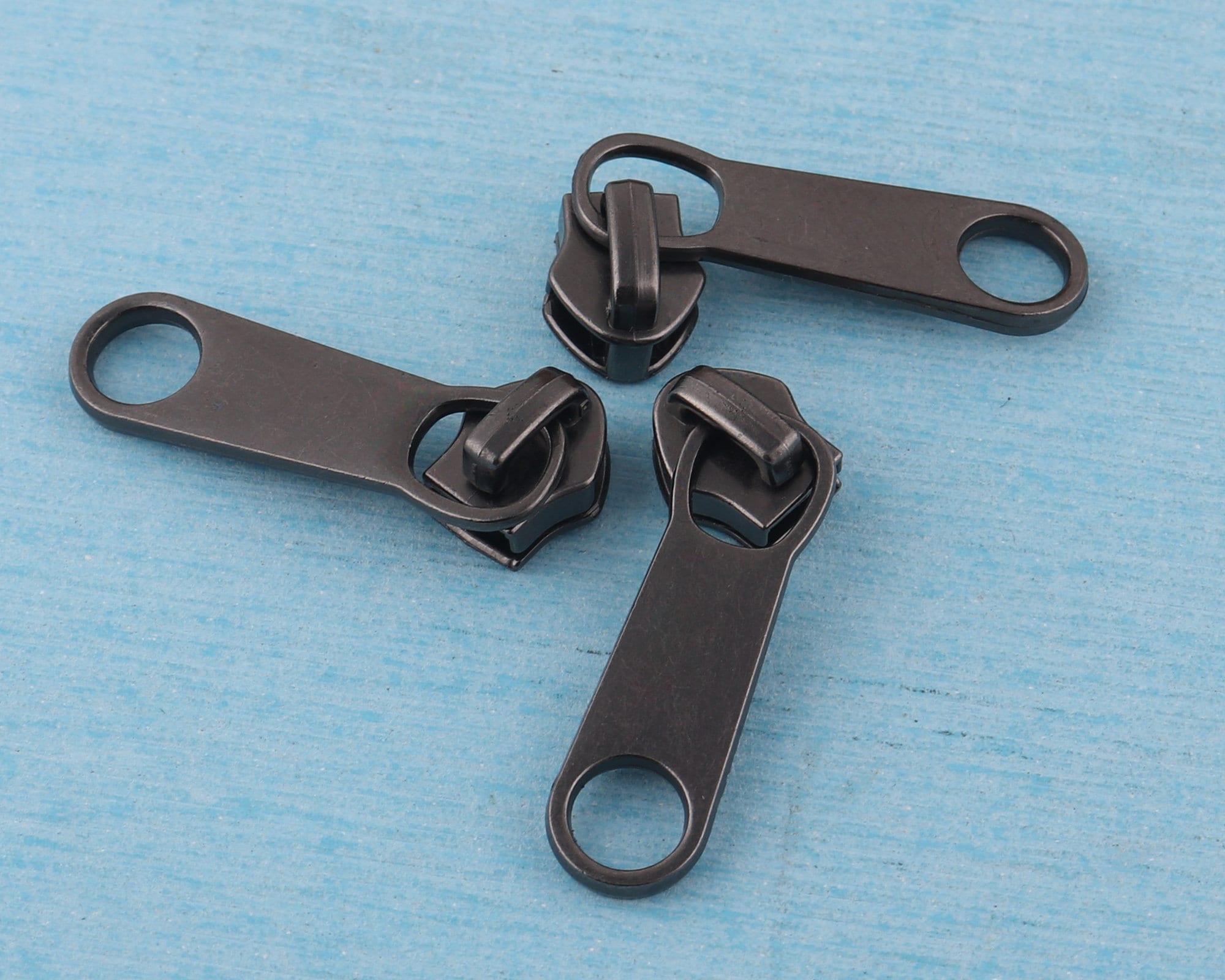 Metal zipper slider 5 head42x10mm alloy teeth head zip | Etsy