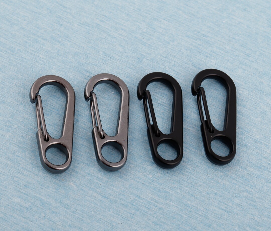 Metal Shrimp Style Lobster Clasps,32mm Length Matte Black/gun Black ...