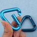 Aluminum Alloy Triangle Carabiner: 50mm Camp Snap Hook - Etsy